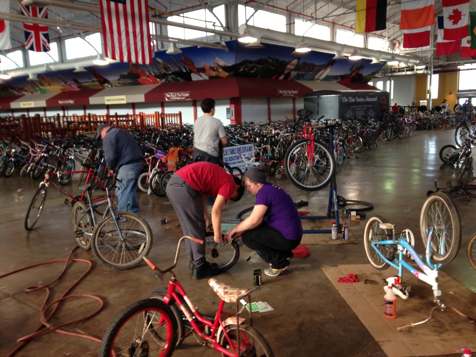 Bicycle Mechanics Club: MPH Bicycle Mechanics Club helping with the CNY ...