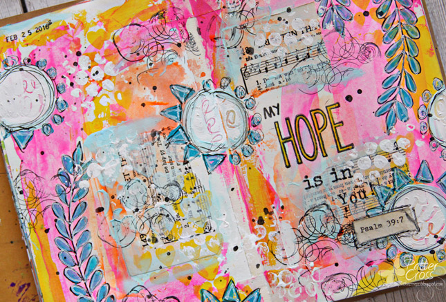 Triple the Scraps: Art {Journaling} Hope Part 2