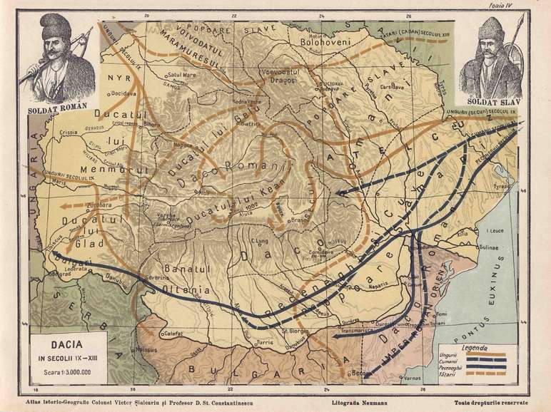 Taraboste: Harta Daciei de-a lungul ultimilor 2000 de ani