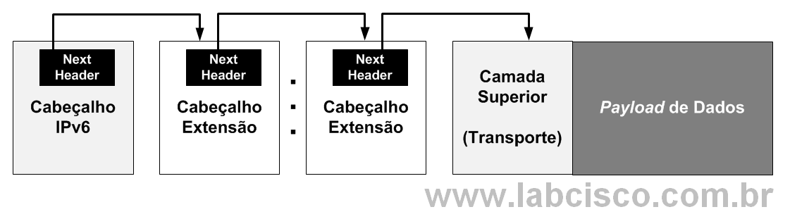 Blog LabCisco: Diferenças na Fragmentação de Pacotes em IPv4 e IPv6