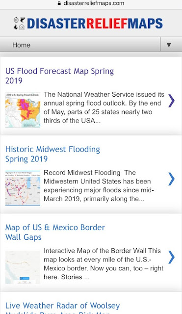Free Disaster Relief Mobile Web App