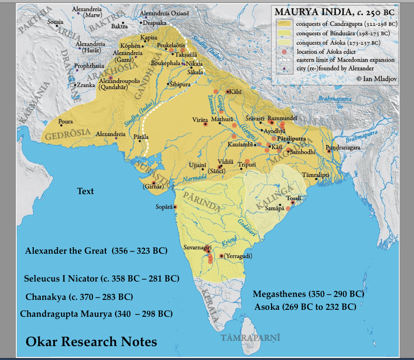 Okar Research: The Indica of Megasthenes (350 – 290 BC)