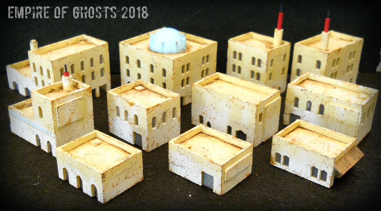 Empire of Ghosts: 6mm Sci-Fi Buildings