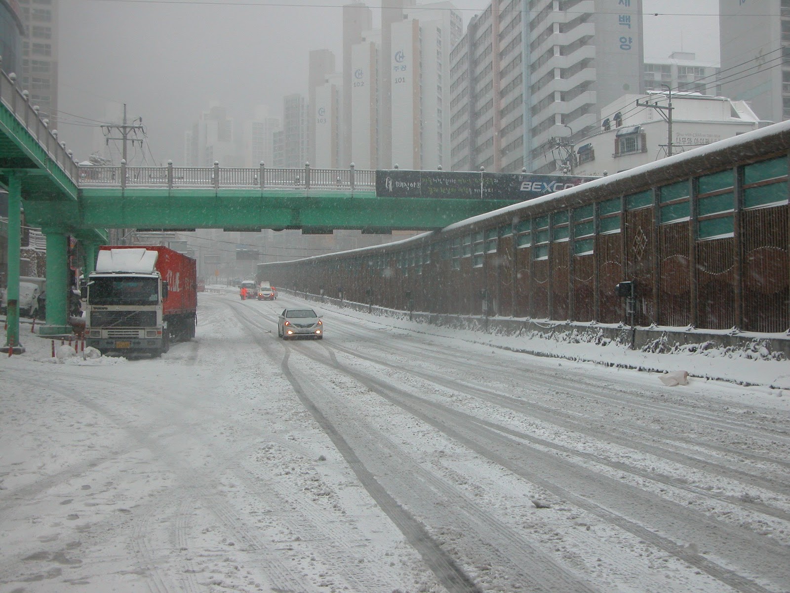 De Hanmer À Busan: Korea gets an obscene amount of snow