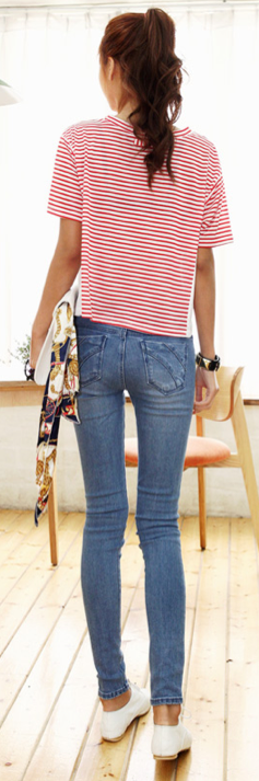 Thin Anonymous: Skinny Front Skinny Side Skinny Back
