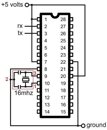 Belajar Arduino: Stand Alone Arduino ATMEGA 328