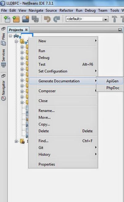 APIGEN - Netbeans Document Generater