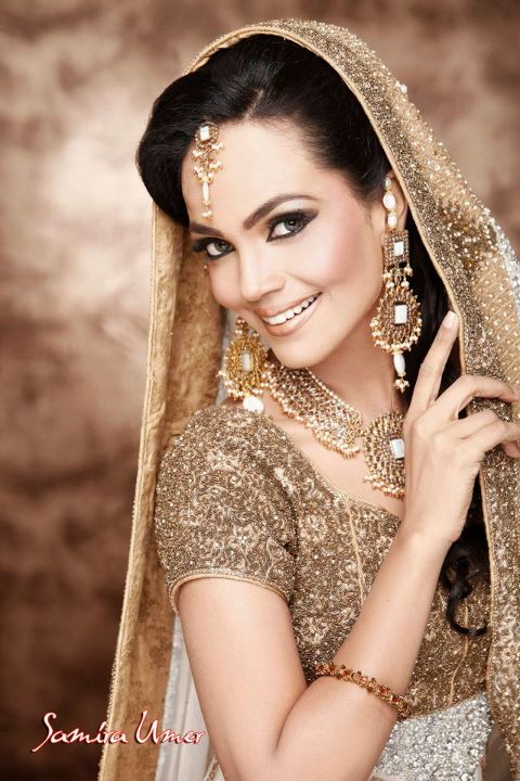 * Amina Sheikh In Beautiful BridaL MakeOver * ~ Dulha & Dulhan