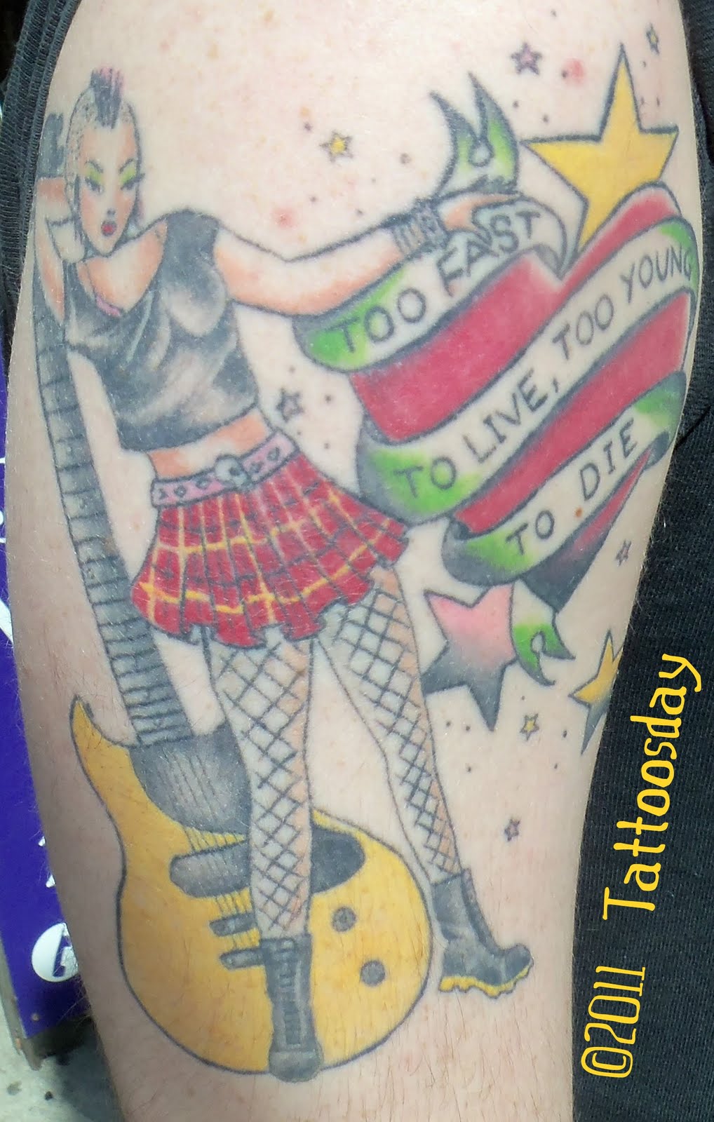 Tattoosday (A Tattoo Blog): Musician Monday: Ryan from The Disconnects