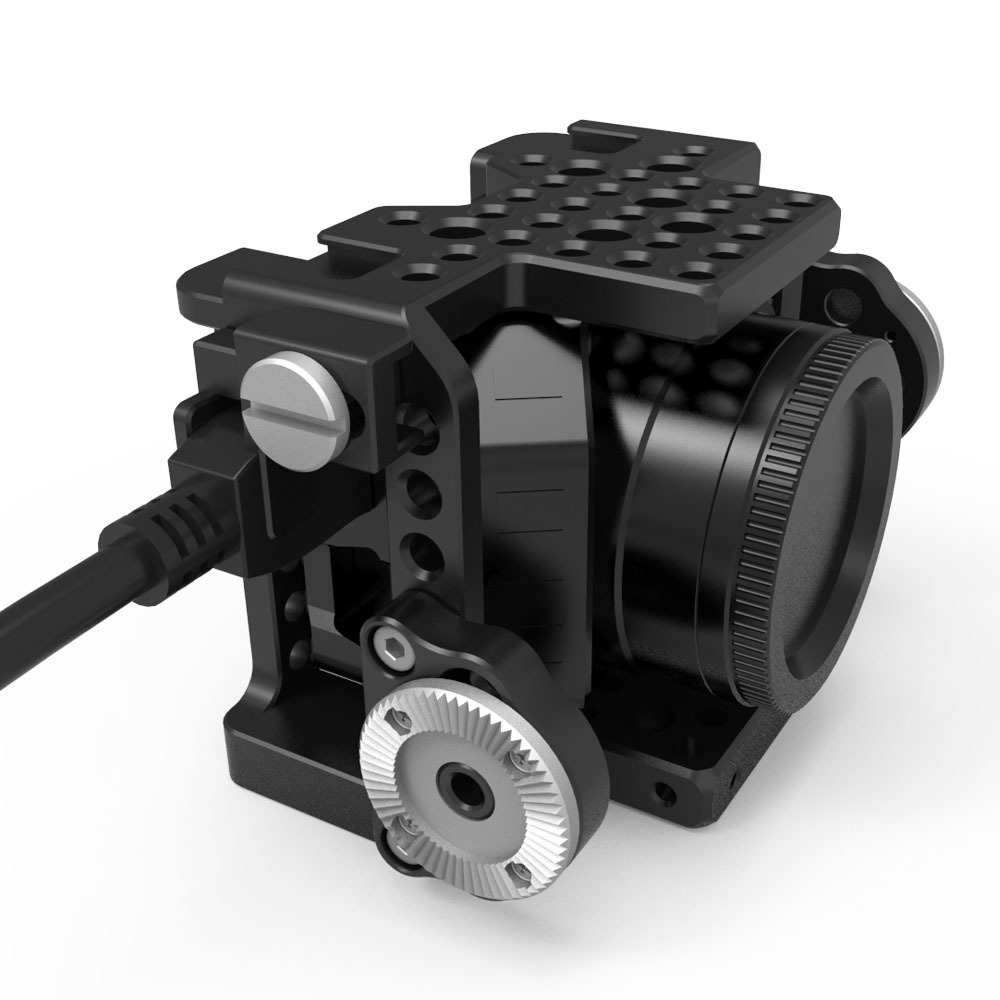 CinemaRig Smallrig DSLR Rig: SmallRig BMMCC BMMSC Cage for Blackmagic ...