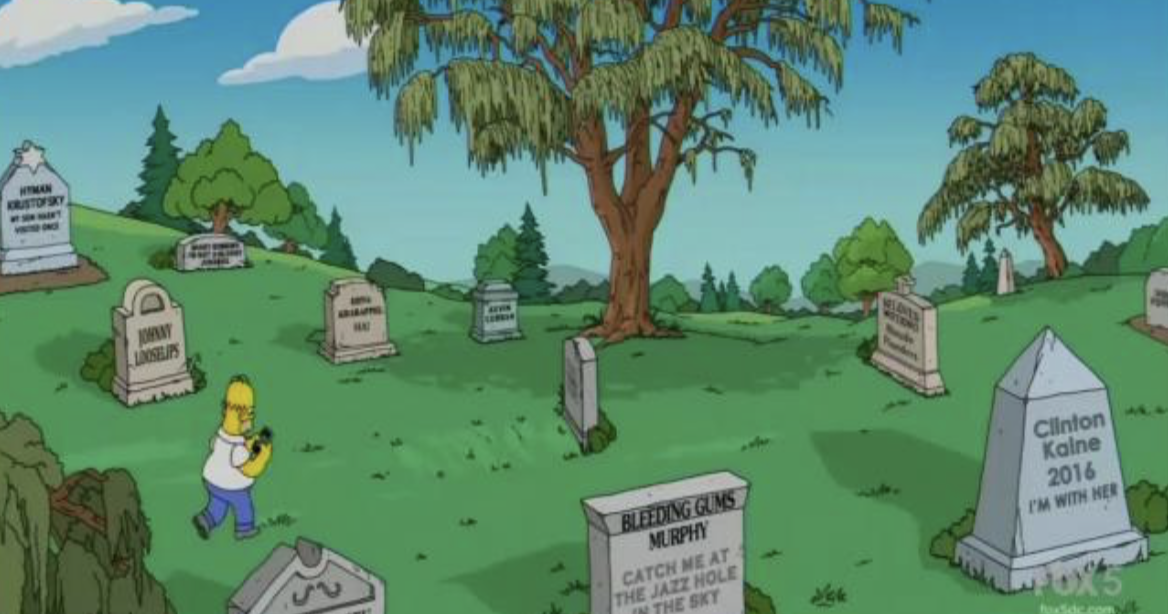'The Simpsons' Hilariously Memorializes Clinton Campaign - The Elder ...
