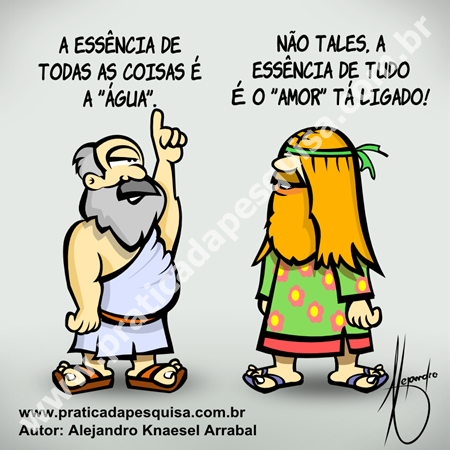 [Charge] Filosofia: a essência de todas as coisas