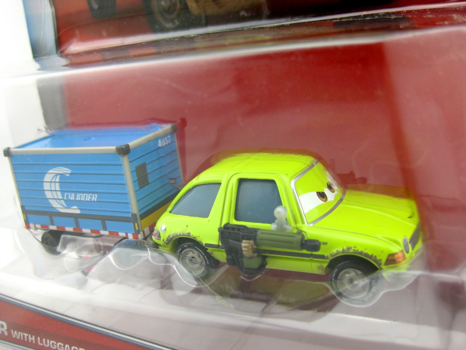 Dan the Pixar Fan: Cars 2: Acer with Luggage Cart