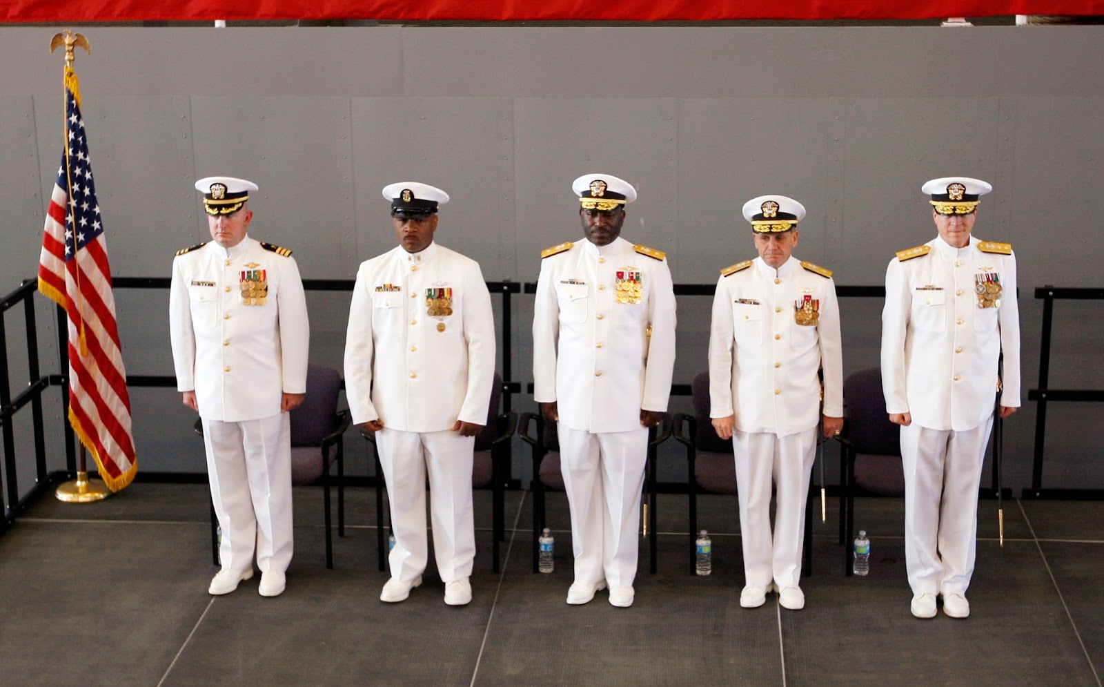 Mark Kodiak Ukena: Naval Service Training Change of Command Ceremony