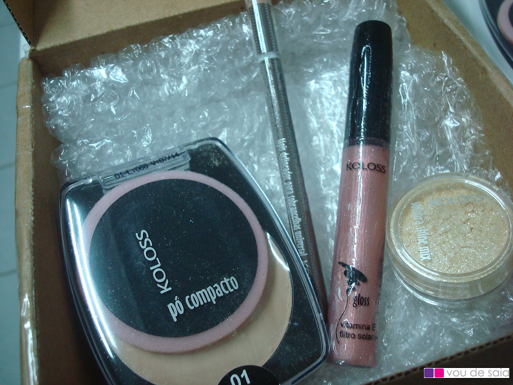 vou de saia: Maquiagem Koloss + Sorteio