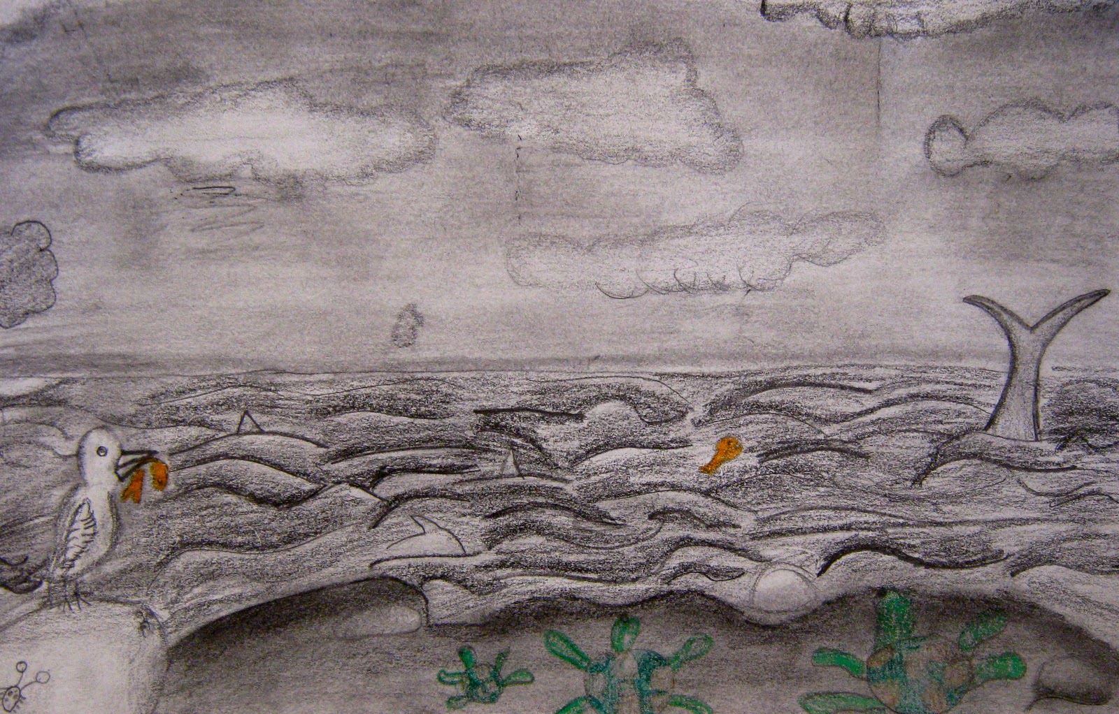 The Falcon Gallery: 6th Grade: Landscapes with Rhythm