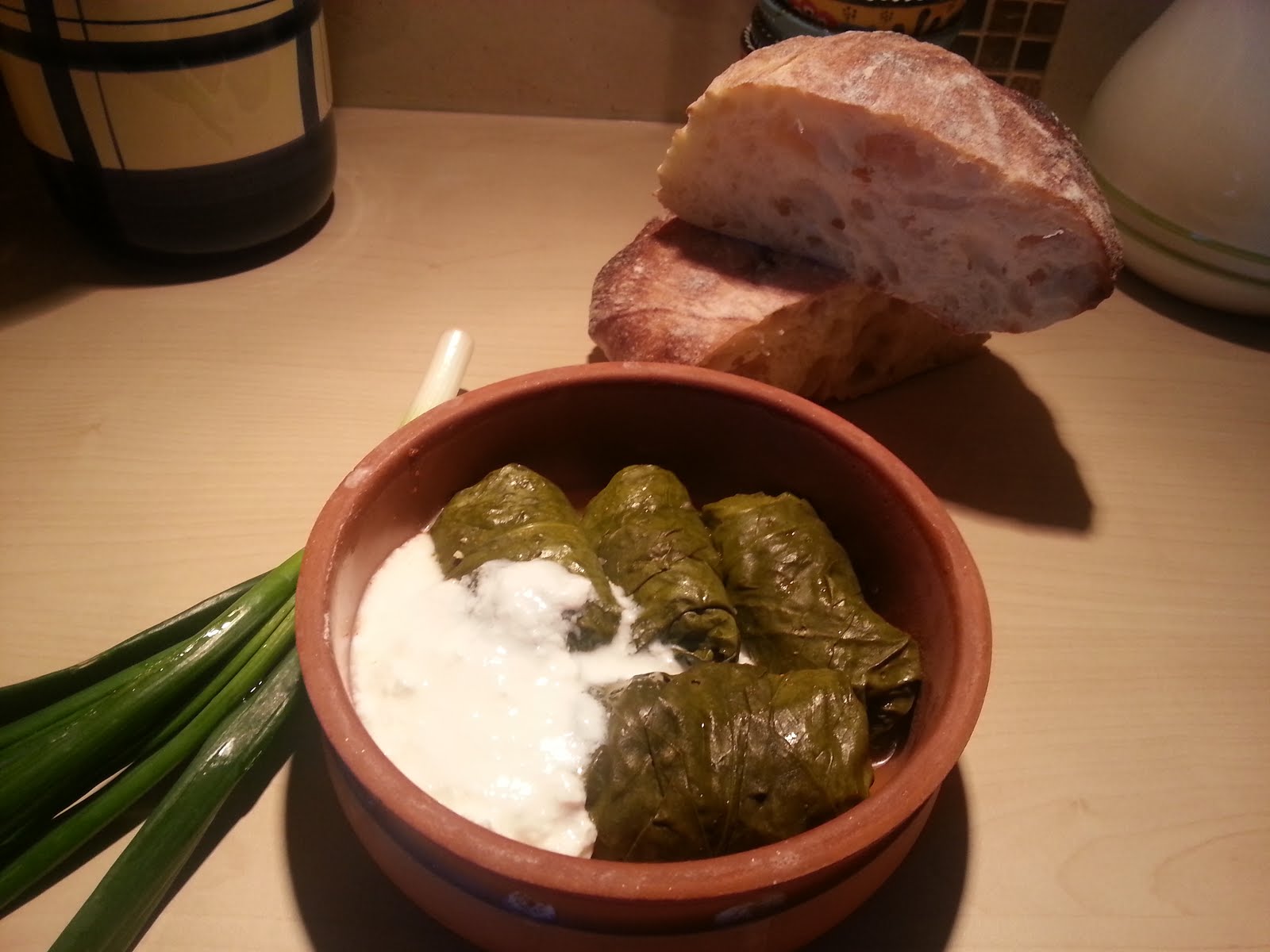 HomesickHedonist: Sarmica od zelja * Monk's Rhubarb Sarma