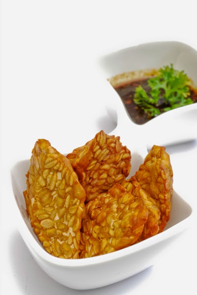 Fried soybean cake recipe