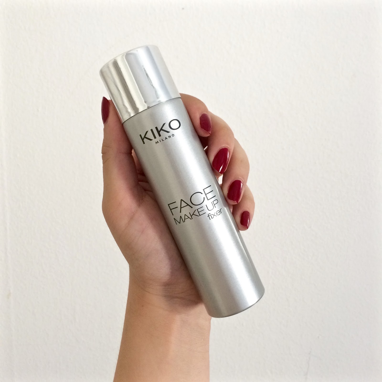 Devilishly Stylish: Review: KIKO "Face Makeup Fixer"