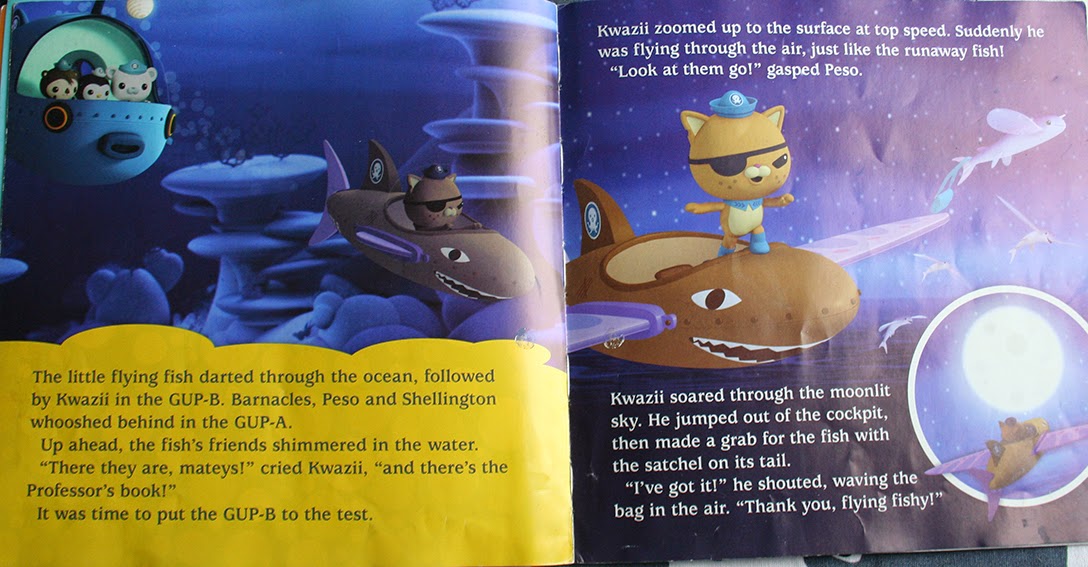 Lukemisia lapsille ja myös lasten vanhemmille: Octonauts and the Flying ...