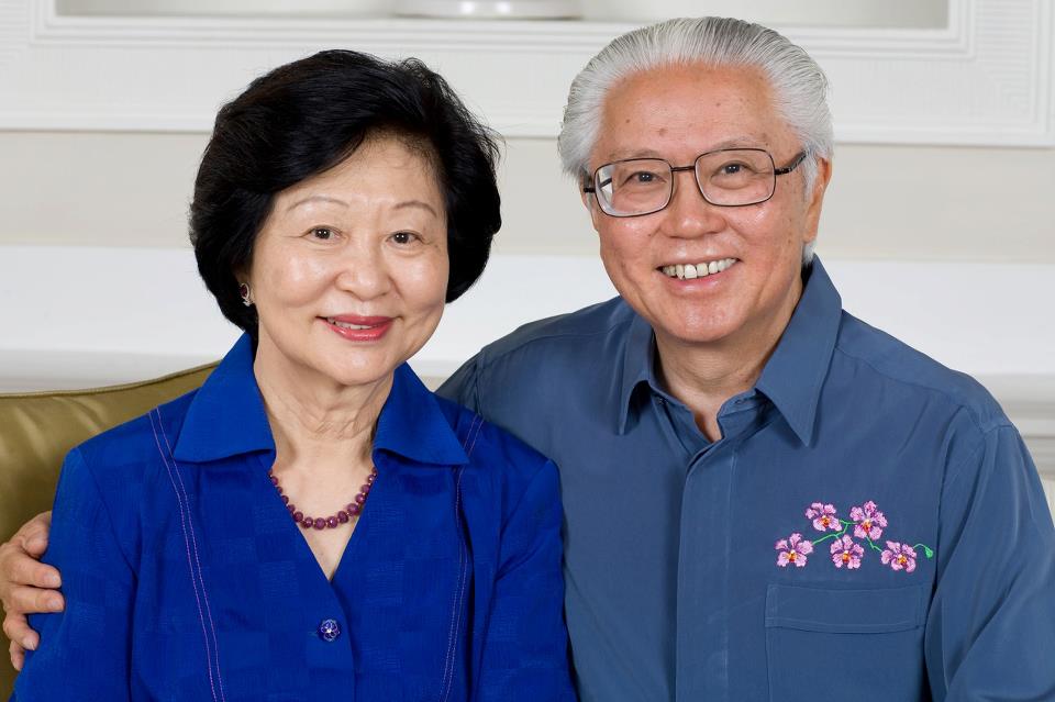 Interesting Green: President Tony Tan and wife Mary celebrate 53 years ...