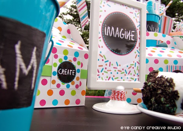 Eye Candy Creative Studio: REAL PARTY :: Art Party Picnic