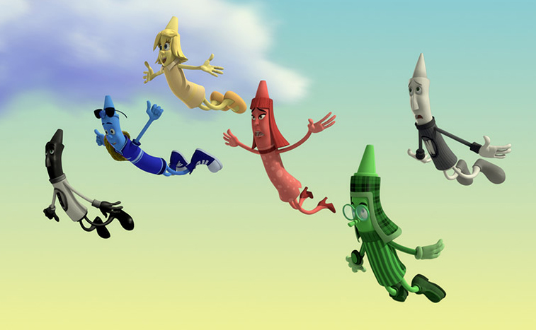 TrustMovies: Colorful animation about crayons for kids: Frank Gladstone ...