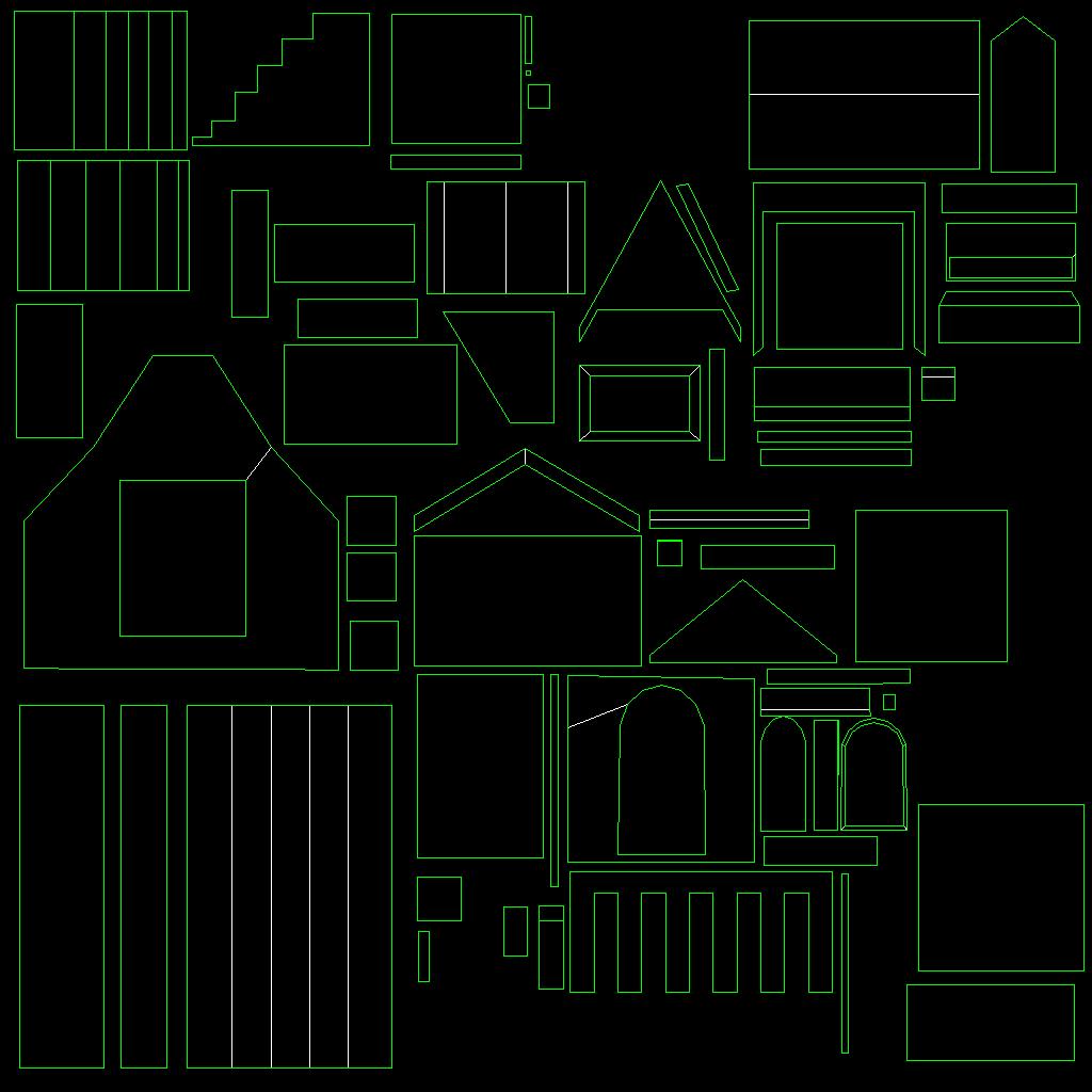 Liam Roberts BAGD YR2: UV Templates Base for Cottage 3D File