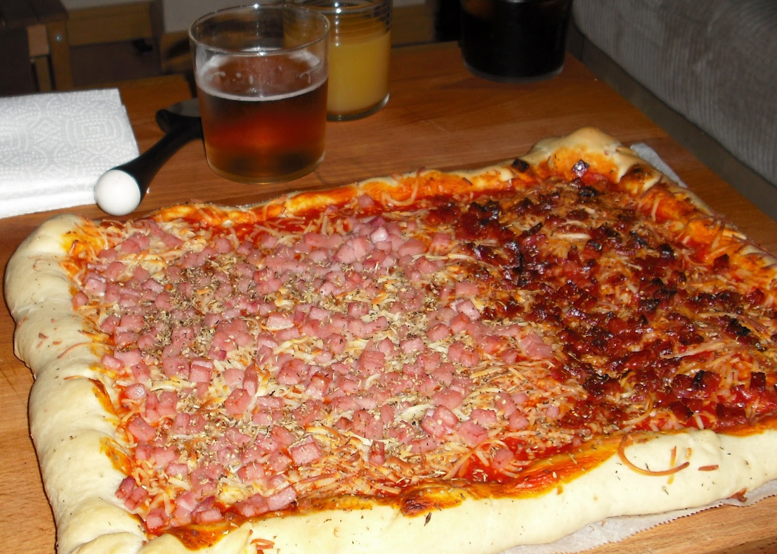 Pimenton Desempimentoneate: Base para pizza