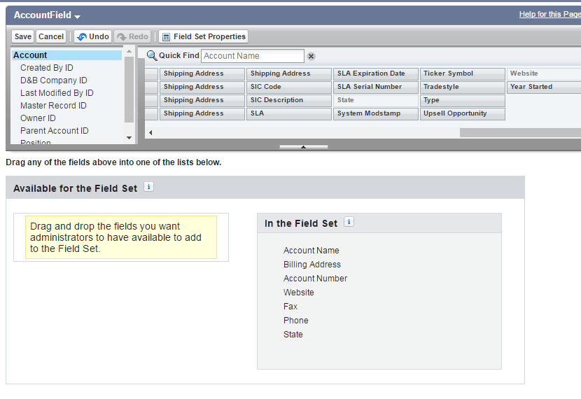 FieldSet with Visualforce Page ~ Salesforce.com