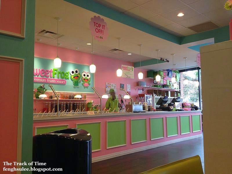 SweetFrog Premium Frozen Yogurt | The Track of Time