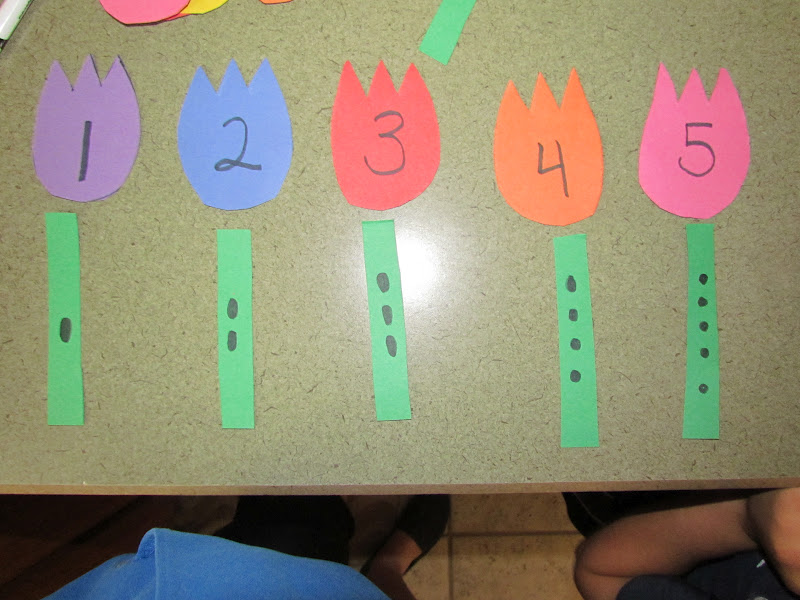 babies, toddlers, and preschoolers, oh my!: number garden