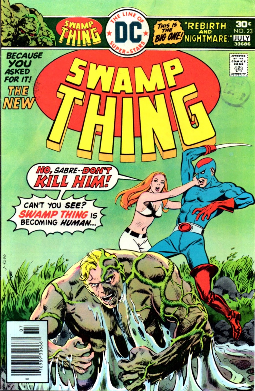 CRIVENS! COMICS & STUFF!: THE ORIGINAL SWAMP THING COVER GALLERY - PART ...