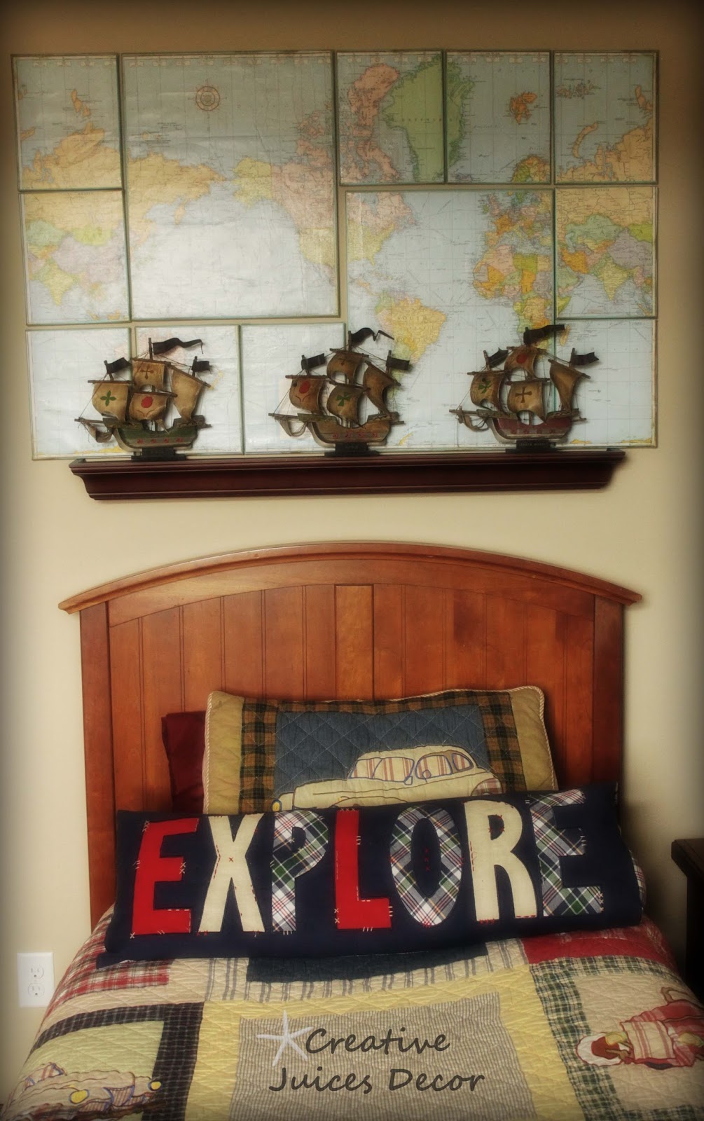 Creative Juices Decor: House Tour part THREE - Kid Cubbies and Powder Room