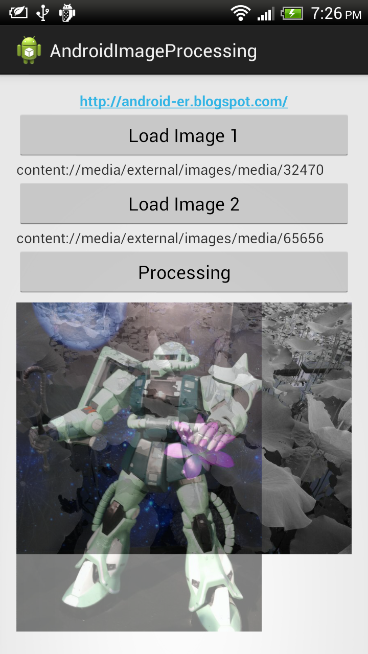 Android Er Merge Two Image Overlap With Alpha