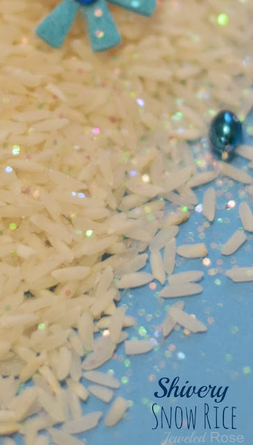 Snow Rice Sensory Play | Growing A Jeweled Rose | Bloglovin’