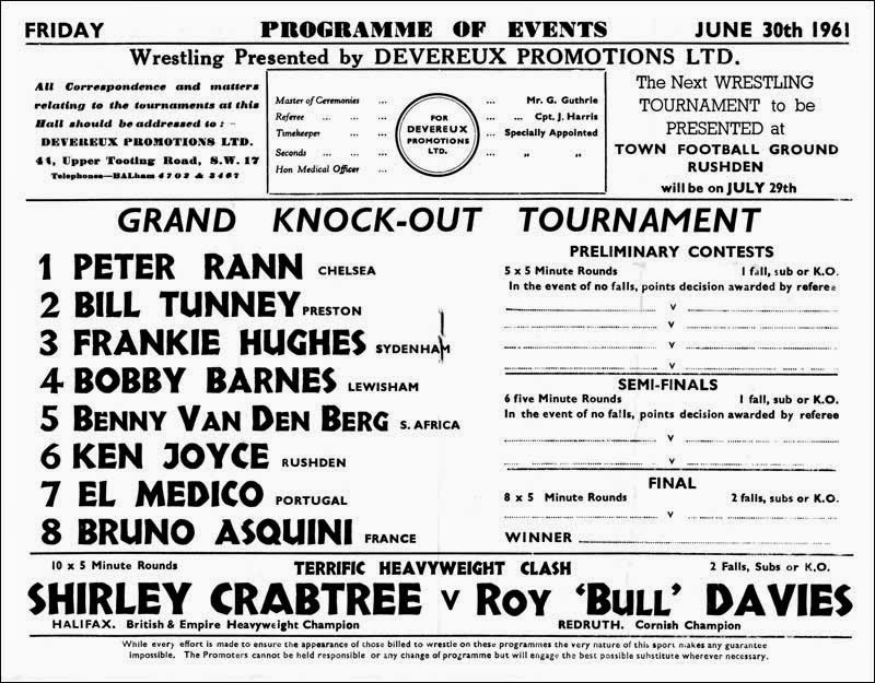 Peter Rann - Legendary Wrestling Badboy