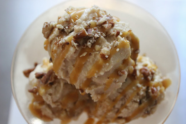 Pure Pursuit: Vanilla Ice Cream with Maple Butter Sauce