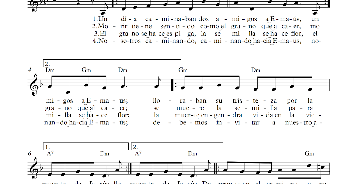 Camino de Emaús | Yo canto como David