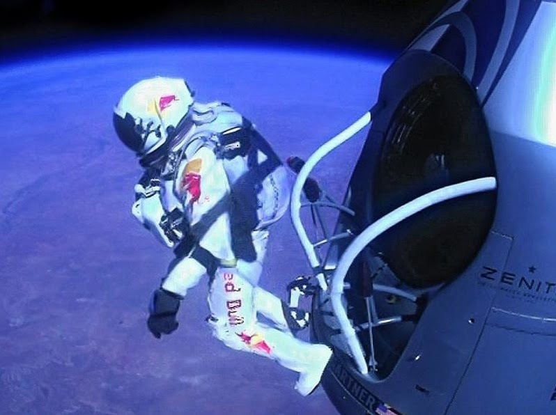 Geology in Motion: Felix Baumgartner: The physics of supersonic falling