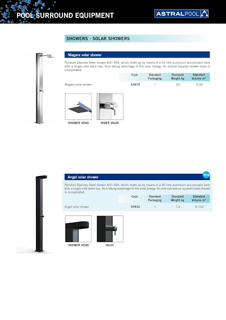 Astral Pool Catalogue 2019: POOL SURROUND EQUIPMENT