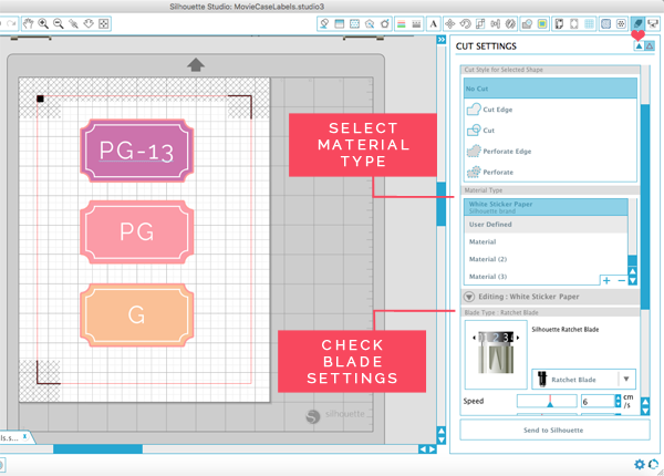 IHeart Organizing: Labeling 101: Print & Cut Stickers