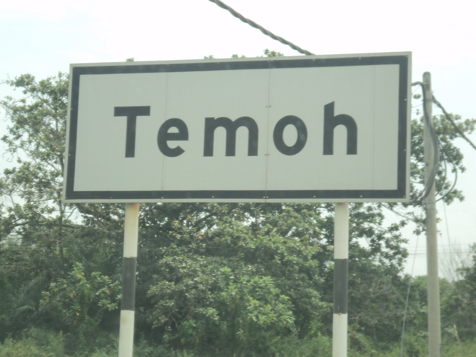 KOLEKSI PAK MAT TAHIR BARANGAN OLD SKOOL: Temoh sebuah pekan kecil lama