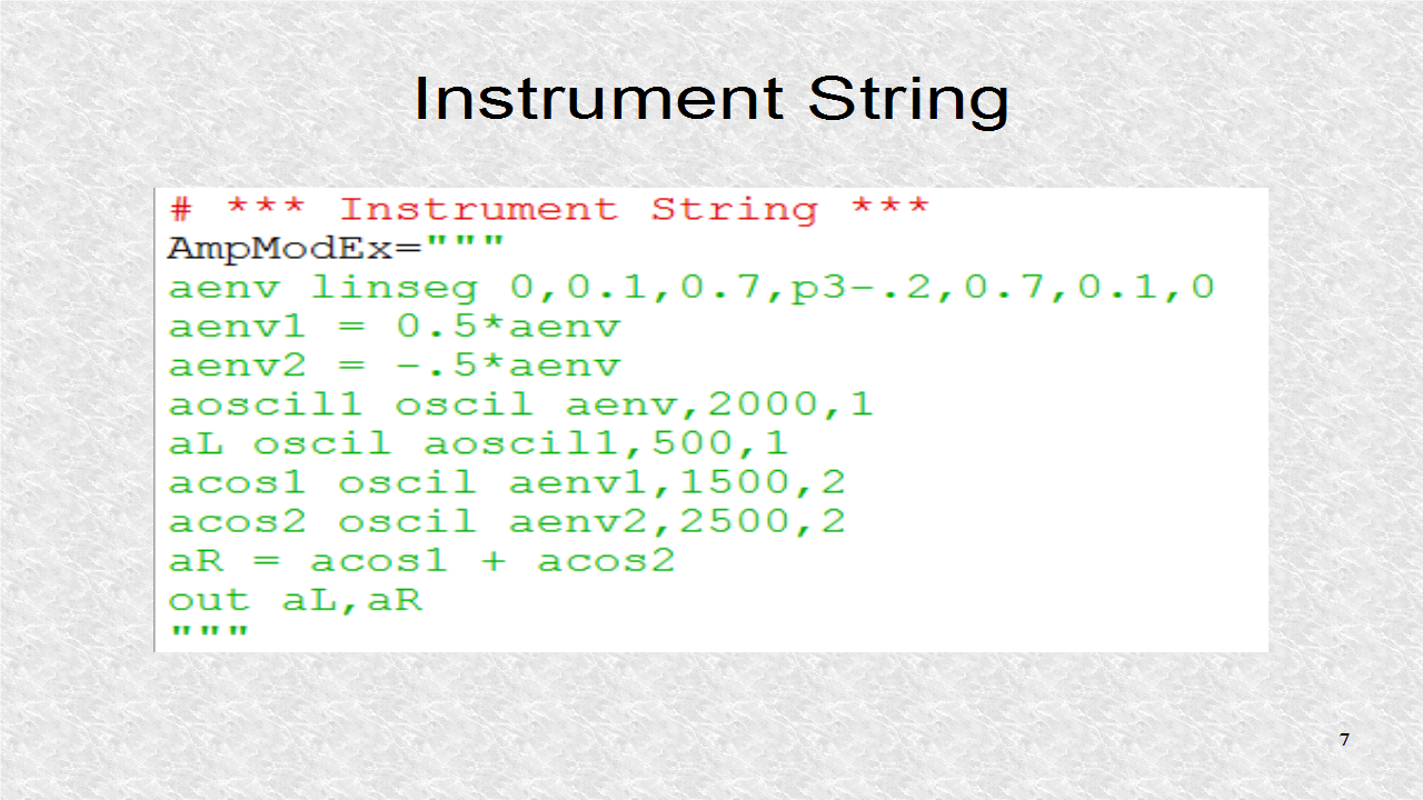 Audio Programming In Python: 20. Amplitude Modulation Audio Programming In Python: 20. Amplitude Modulation