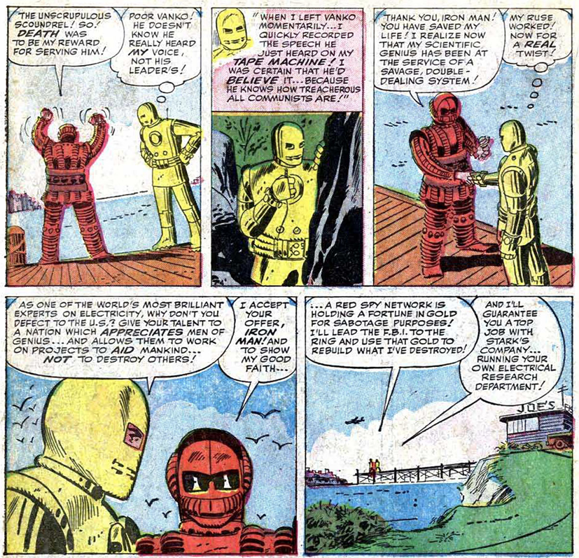 BOOKSTEVE'S LIBRARY: Great Early Iron Man Moments