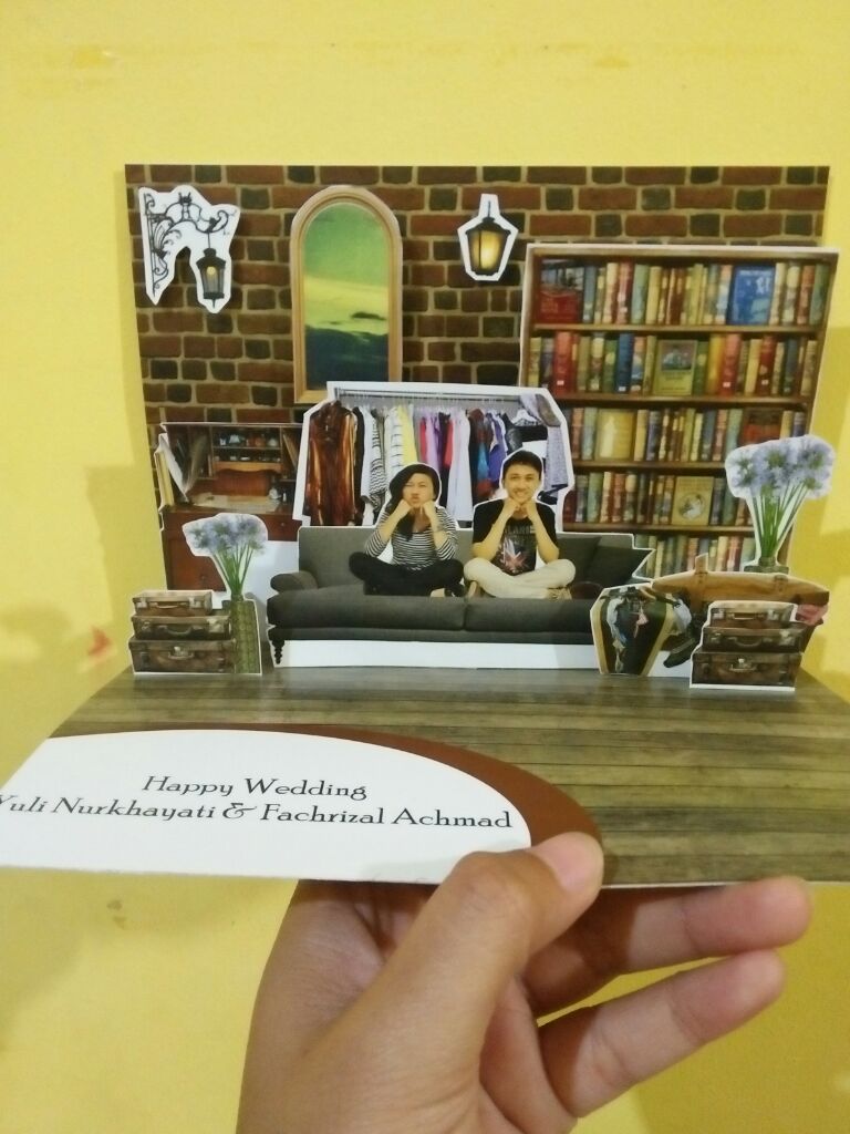 Pop Up Card | Pop Up Book | Pop Up Frame Di Depok: Jasa Pembuatan Pop ...