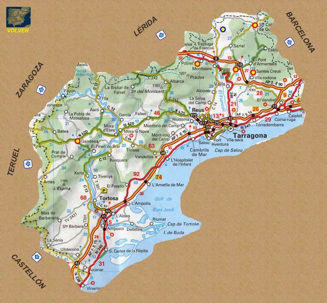 Antonia Viatjar per Catalunya: Mapes de províncies de Catalunya