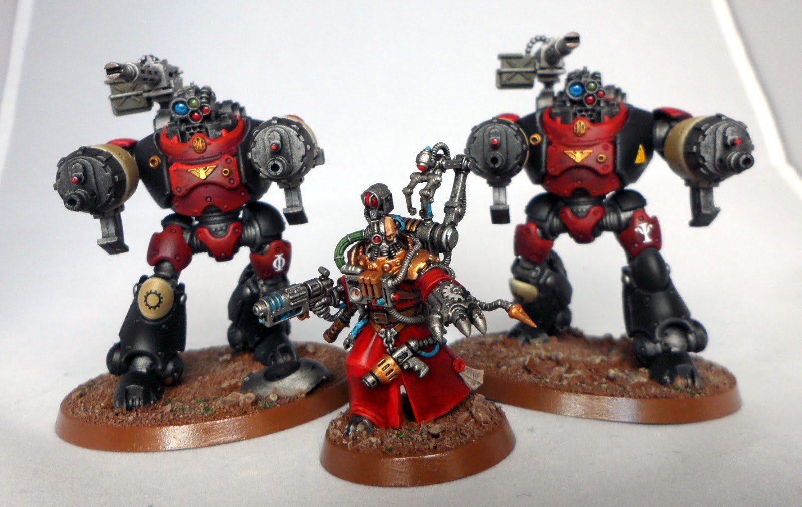 WeeMen: Adeptus Mechanicus Kastelan Robot Maniple w/ Heavy Phosphor ...