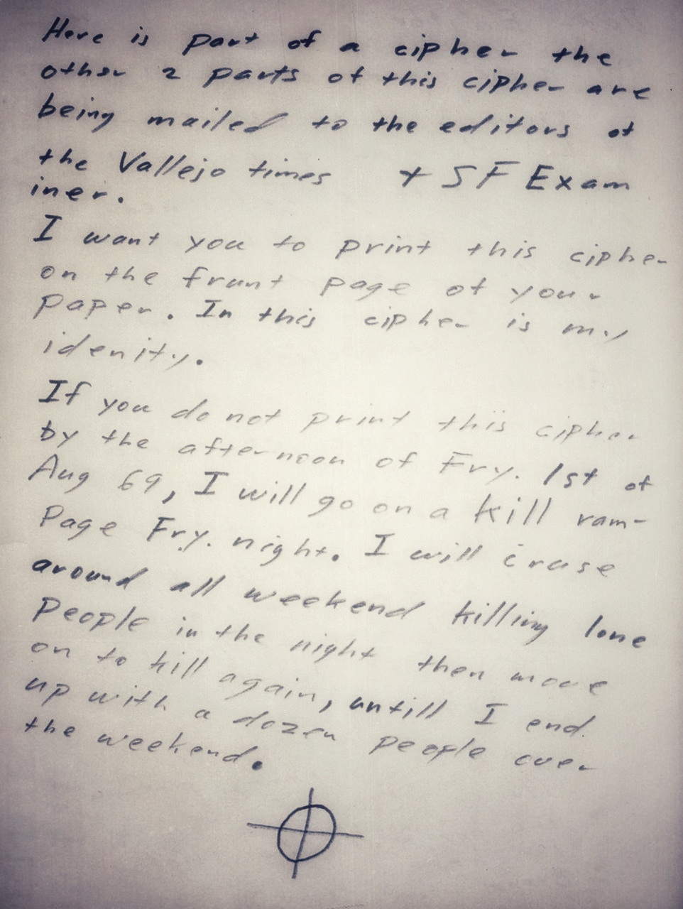 Who Is The Zodiac Killer?