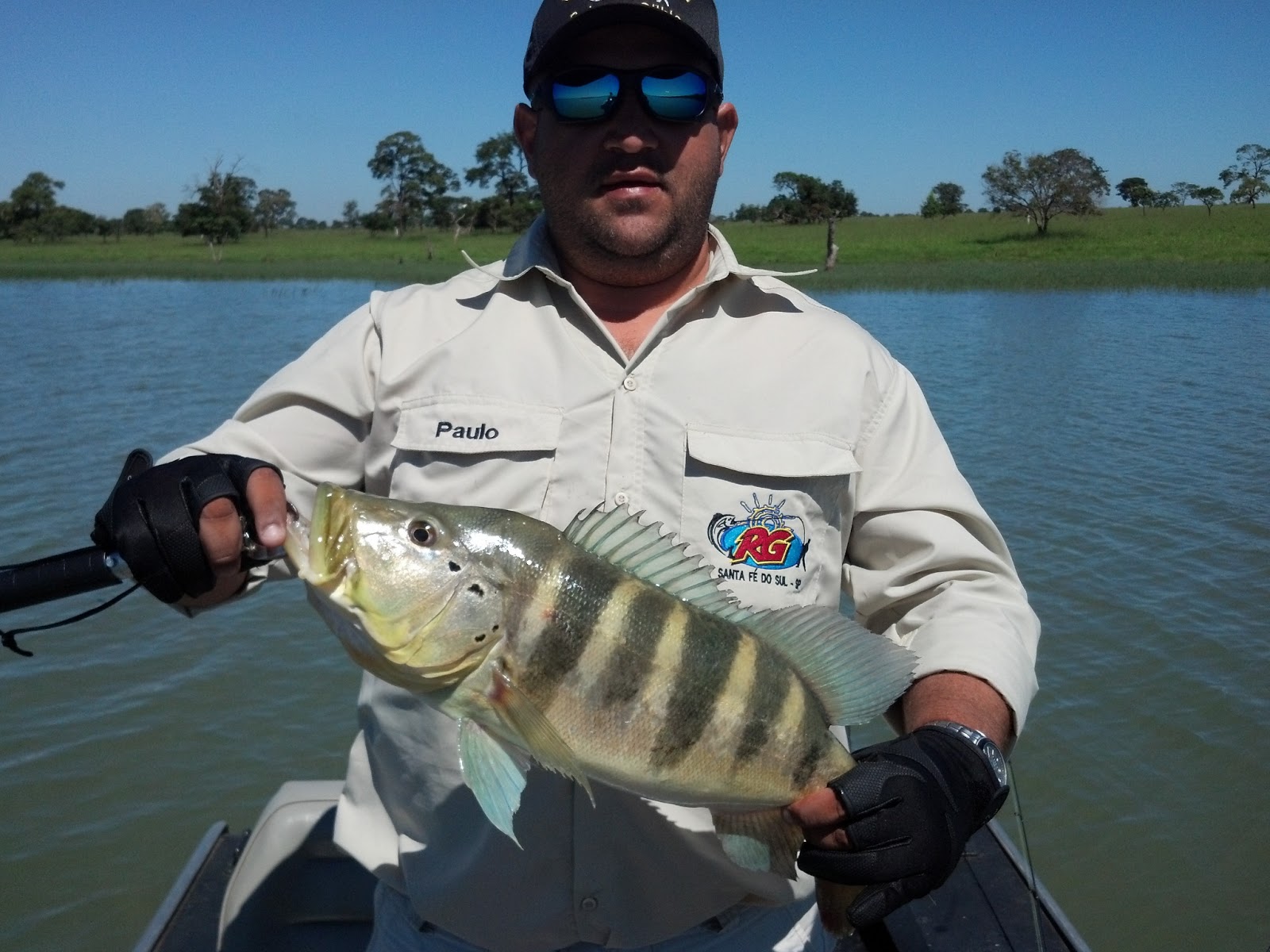 JF Pesca Esportiva: Belo exemplar de Tucunaré Azul!!!